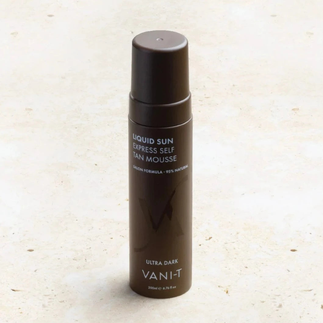 Vani-T: Liquid Sun Express Self Tan Mousse 200ml - DARK – The Sanctuary ...
